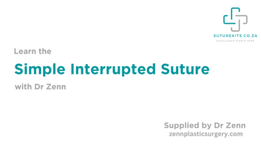 Learn Simple Interrupted Suture